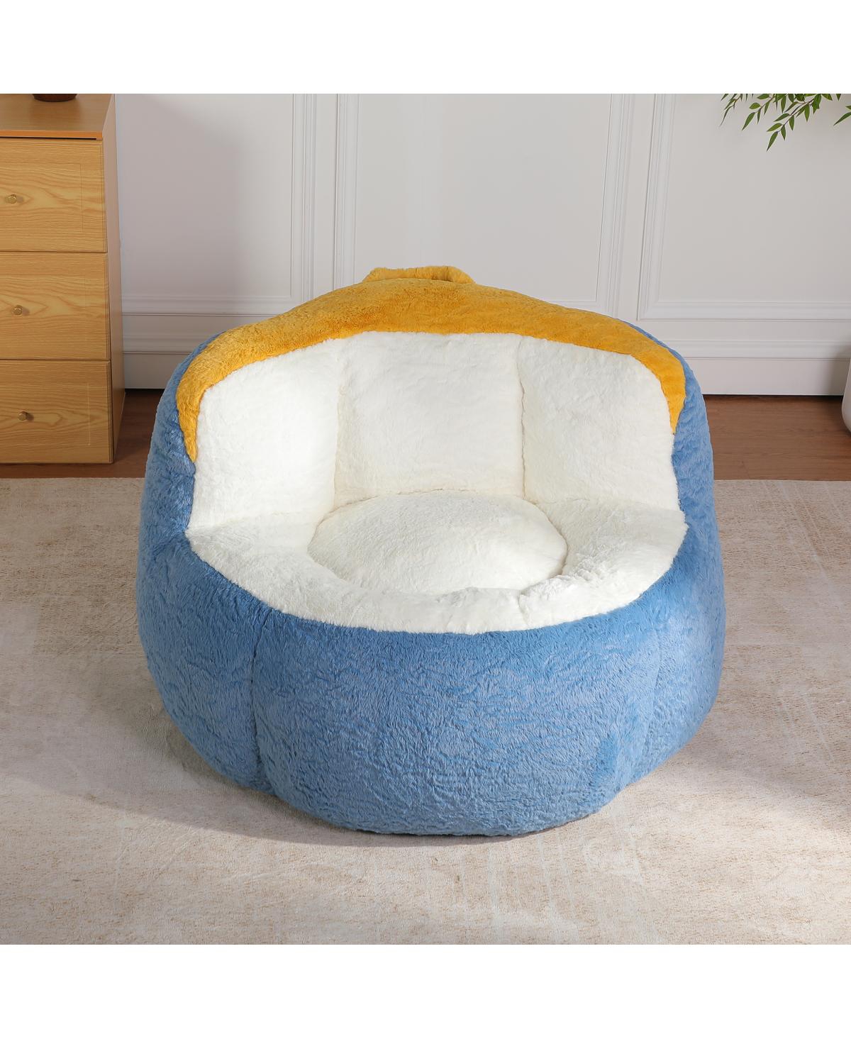 Click here for Streamdale Furniture Faux Fur Oversized Bean Bag C... prices