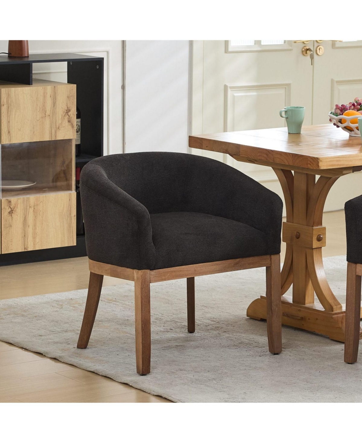 Click here for Streamdale Furniture Upholstered Barrel Dining Cha... prices
