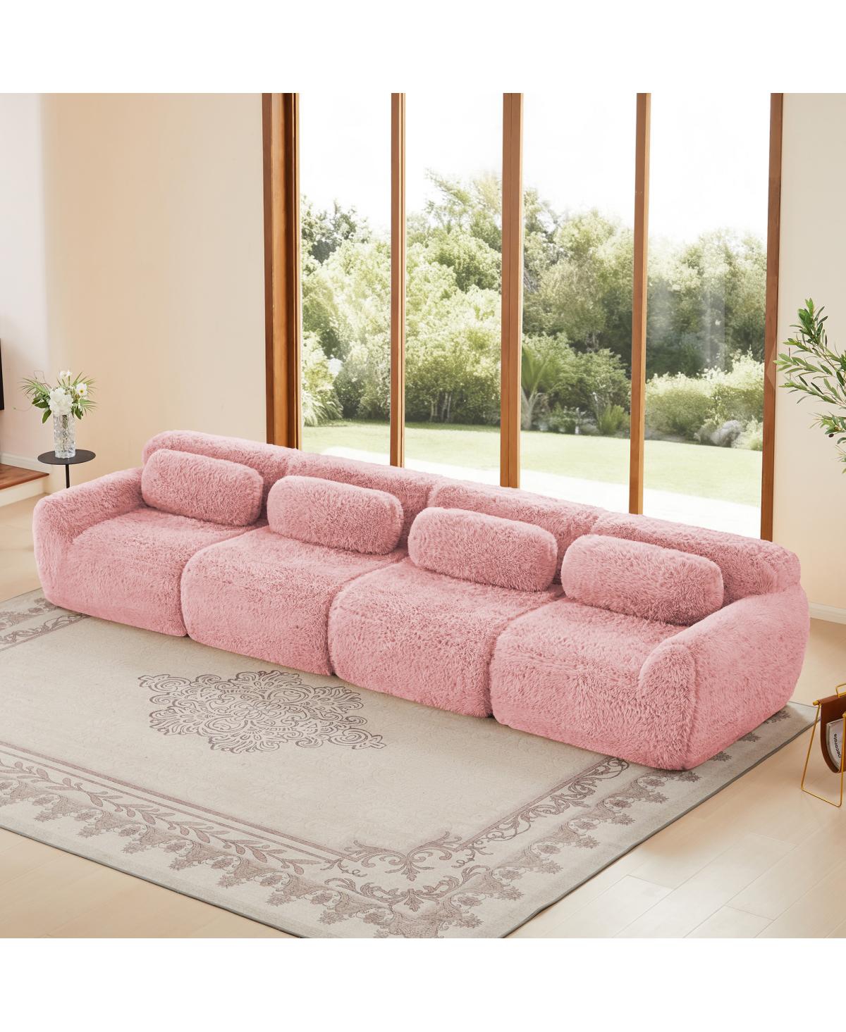 Click here for Streamdale Furniture 149 Plush Boneless Sofa with... prices