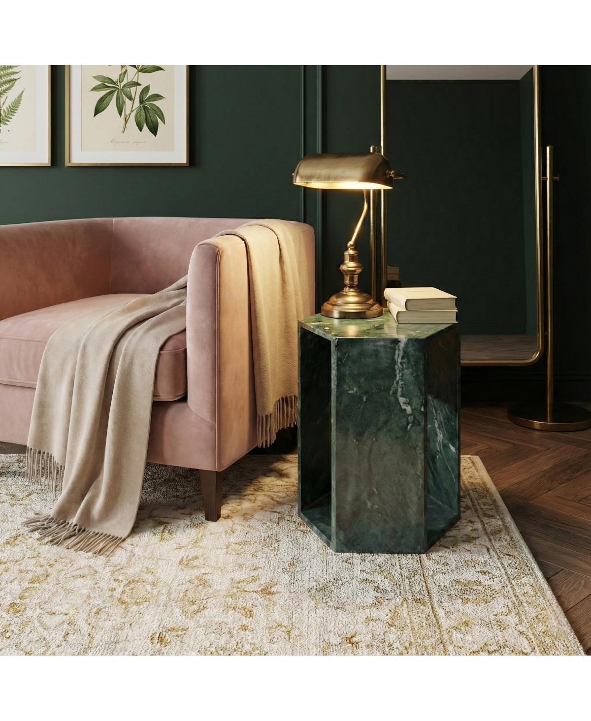 Click here for Streamdale Furniture Luxury Marble Hexagonal Side... prices