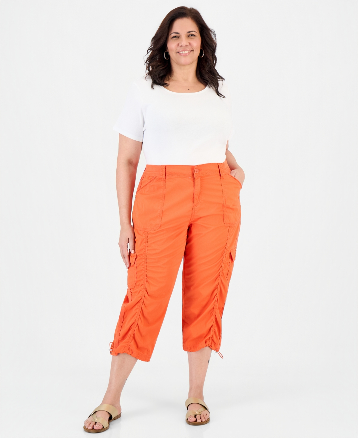 Click here for Style & Co Plus Size Cargo Capri Pants  Macys Excl... prices
