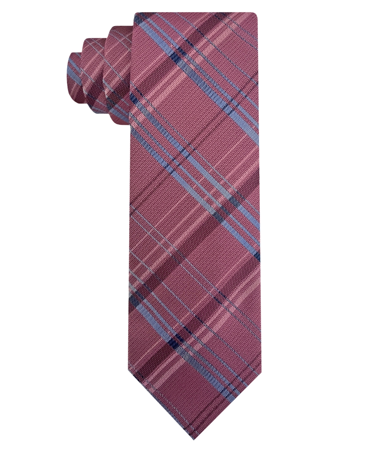 Click here for Van Heusen Mens Plaid Tie - Pink prices