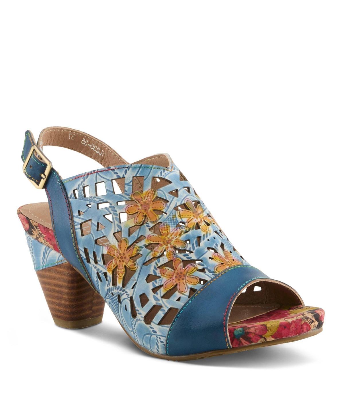Click here for LArtiste womens Spring Step Eclipsing - Blue multi prices