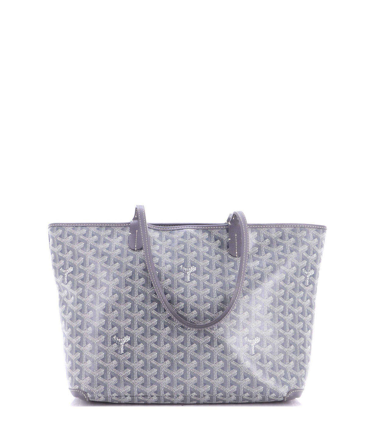 Click here for Pre-Owned Goyard Pm Artois Tote Coated Canvas - Gr... prices