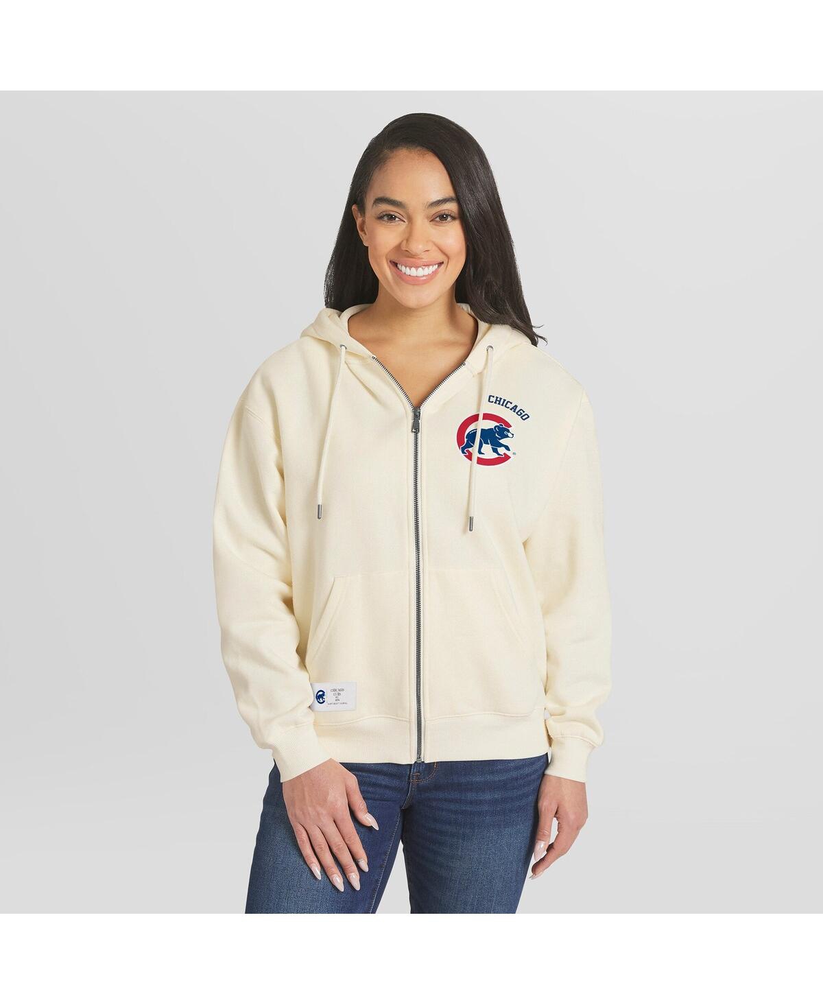 Click here for Wear by Erin Andrews Womens Cream Chicago Cubs Ful... prices
