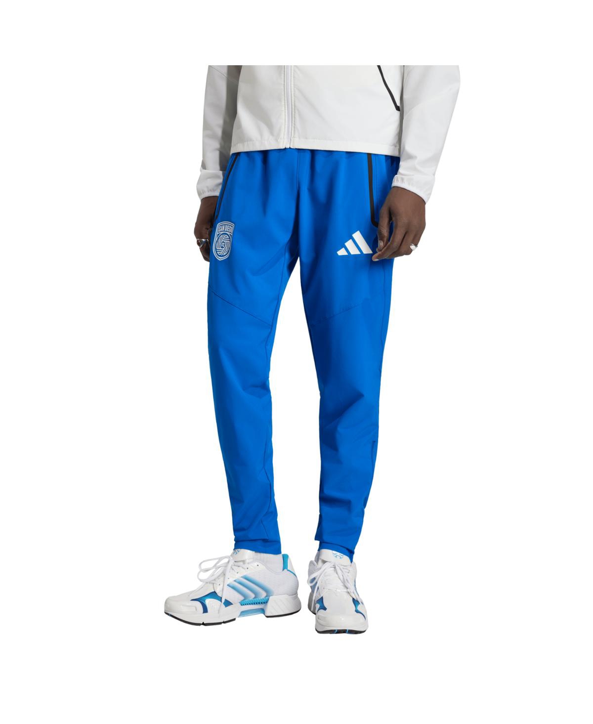 Click here for Adidas Mens Blue San Diego Fc Tiro Travel Pants -... prices