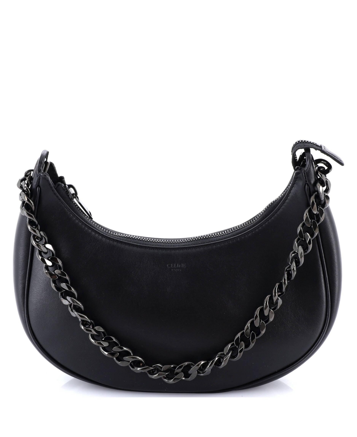 Click here for Pre-Owned Celine Medium Ava Chain Bag Leather - Bl... prices