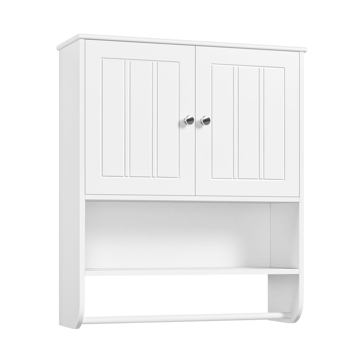 Click here for Yaheetech Bathroom Wall Cabinet with Towel Bar - W... prices