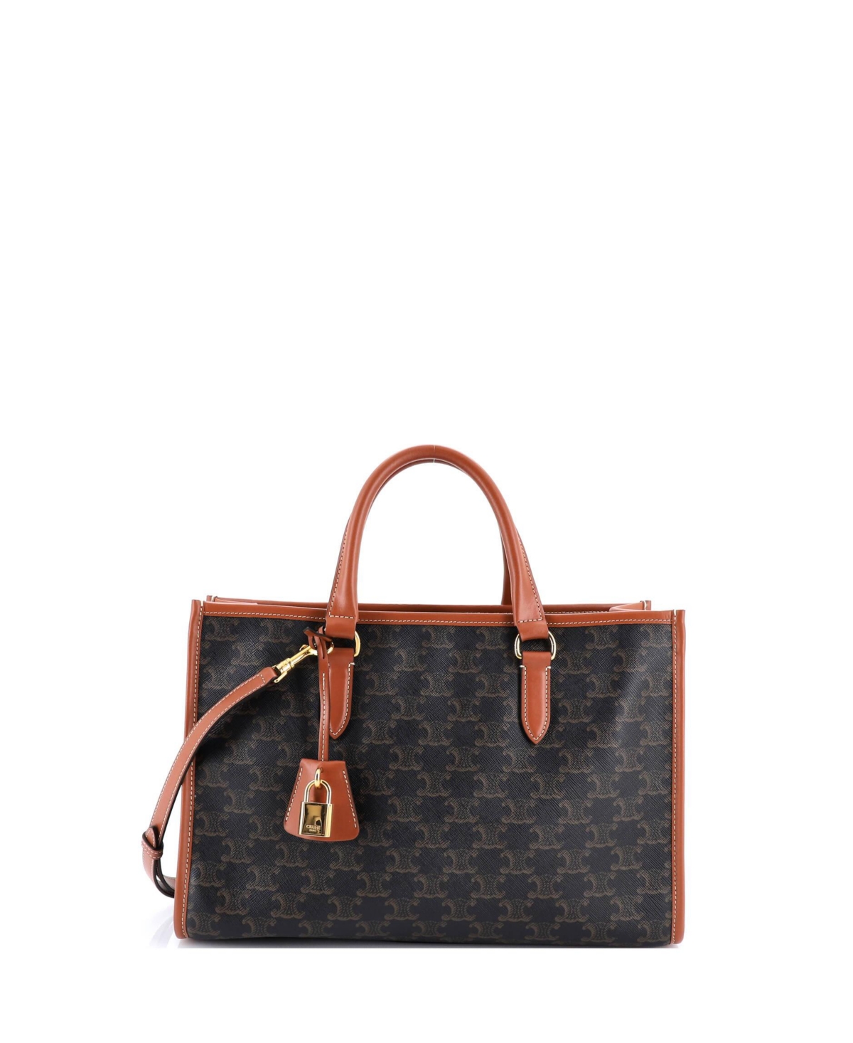 Click here for Pre-Owned Celine Mini Horizontal Cabas Tote Triomp... prices