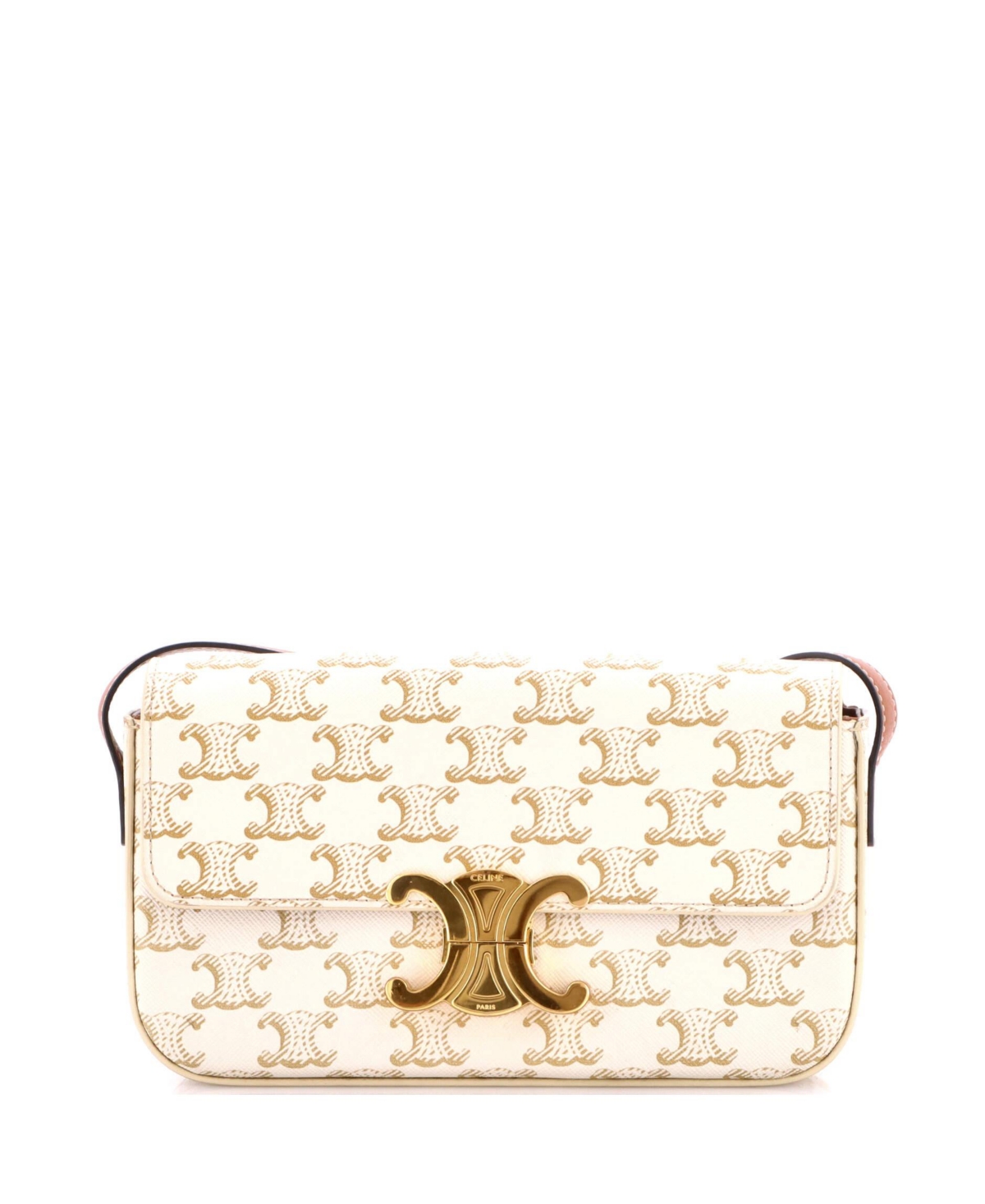 Click here for Pre-Owned Celine Triomphe East-West Shoulder Bag T... prices