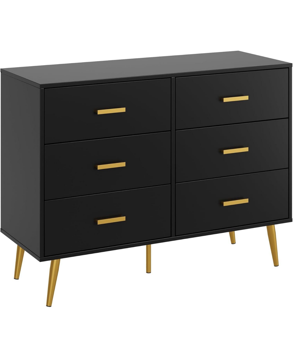 Click here for gaomon 6-Drawer Wide Chest  Contemporary Wood Stor... prices