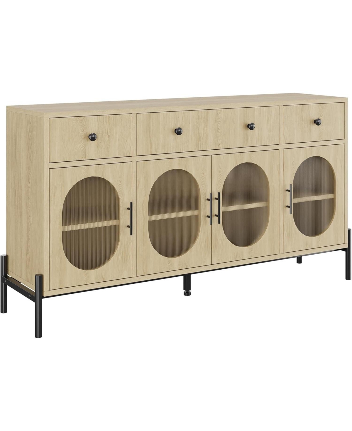 Click here for gaomon 62" Sideboard Buffet Cabinet with 4 Ac... prices