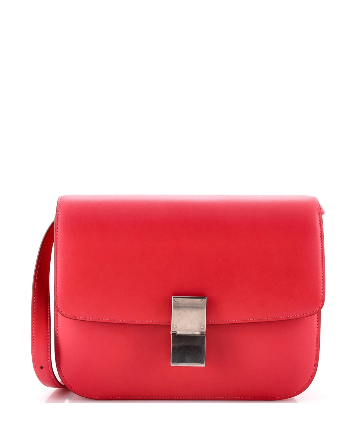 Click here for Pre-Owned Celine Medium Classic Box Bag Smooth Lea... prices