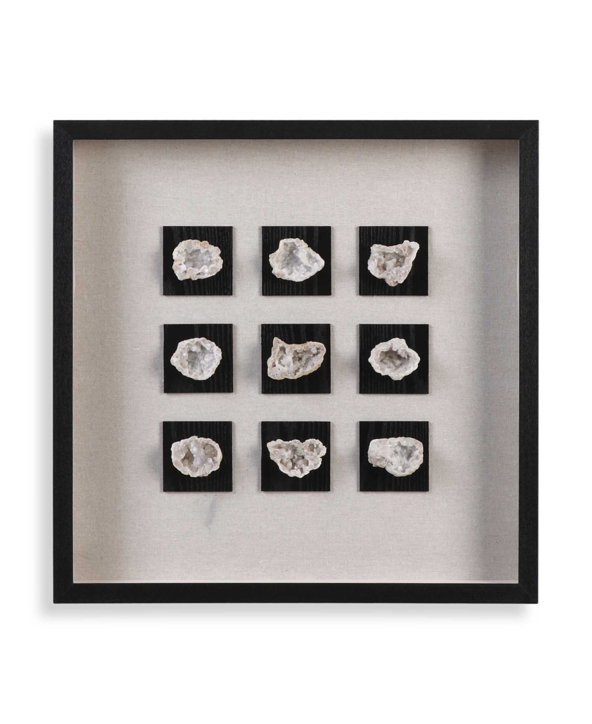 Click here for Uttermost Geode Shadow Box - Black prices