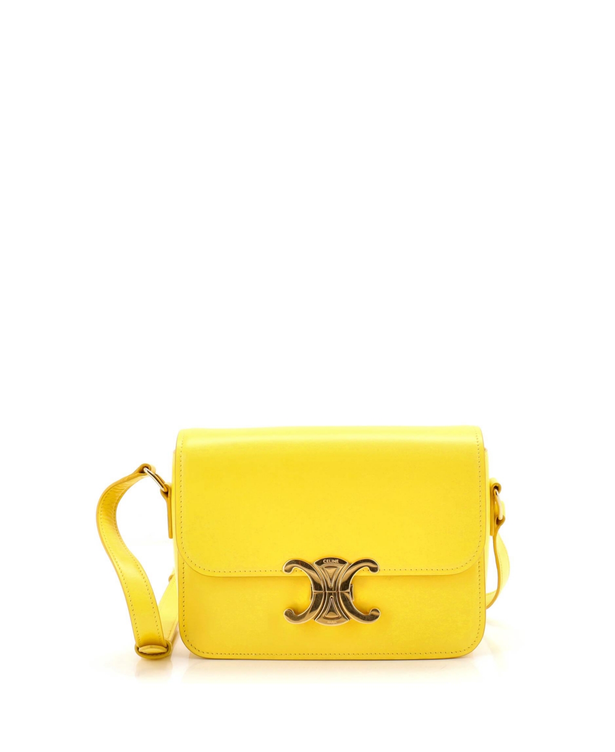 Click here for Pre-Owned Celine Teen Triomphe Shoulder Bag Smooth... prices