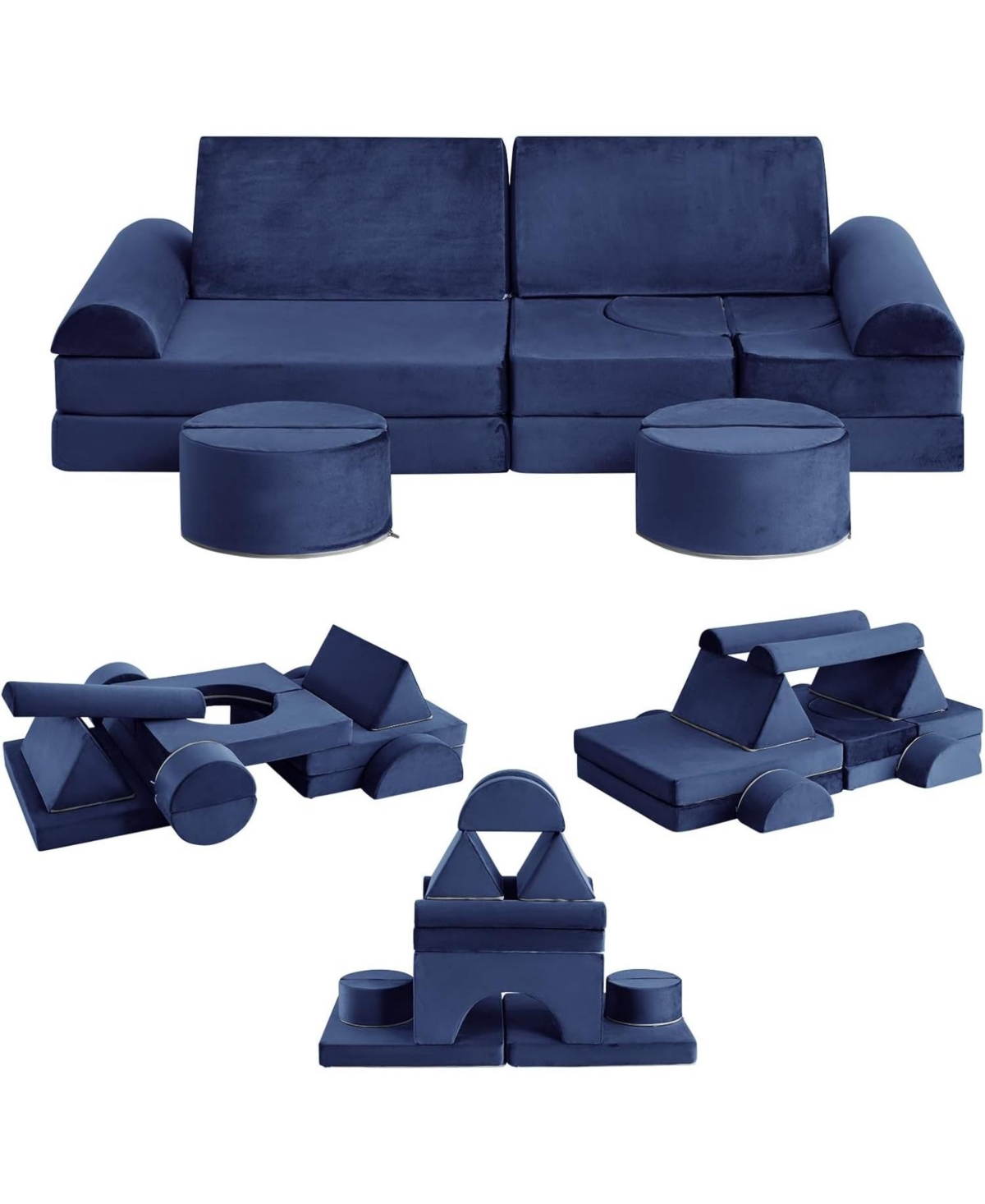Click here for Gaomon 15Pcs Nugget Couch for Kids  Modular Kids P... prices