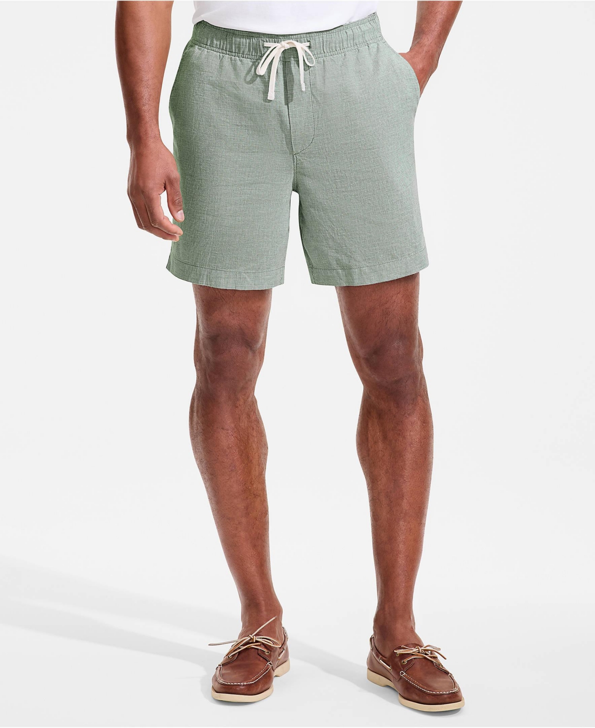 Click here for Lands End Mens 7" Classic Fit Linen Blend Dec... prices