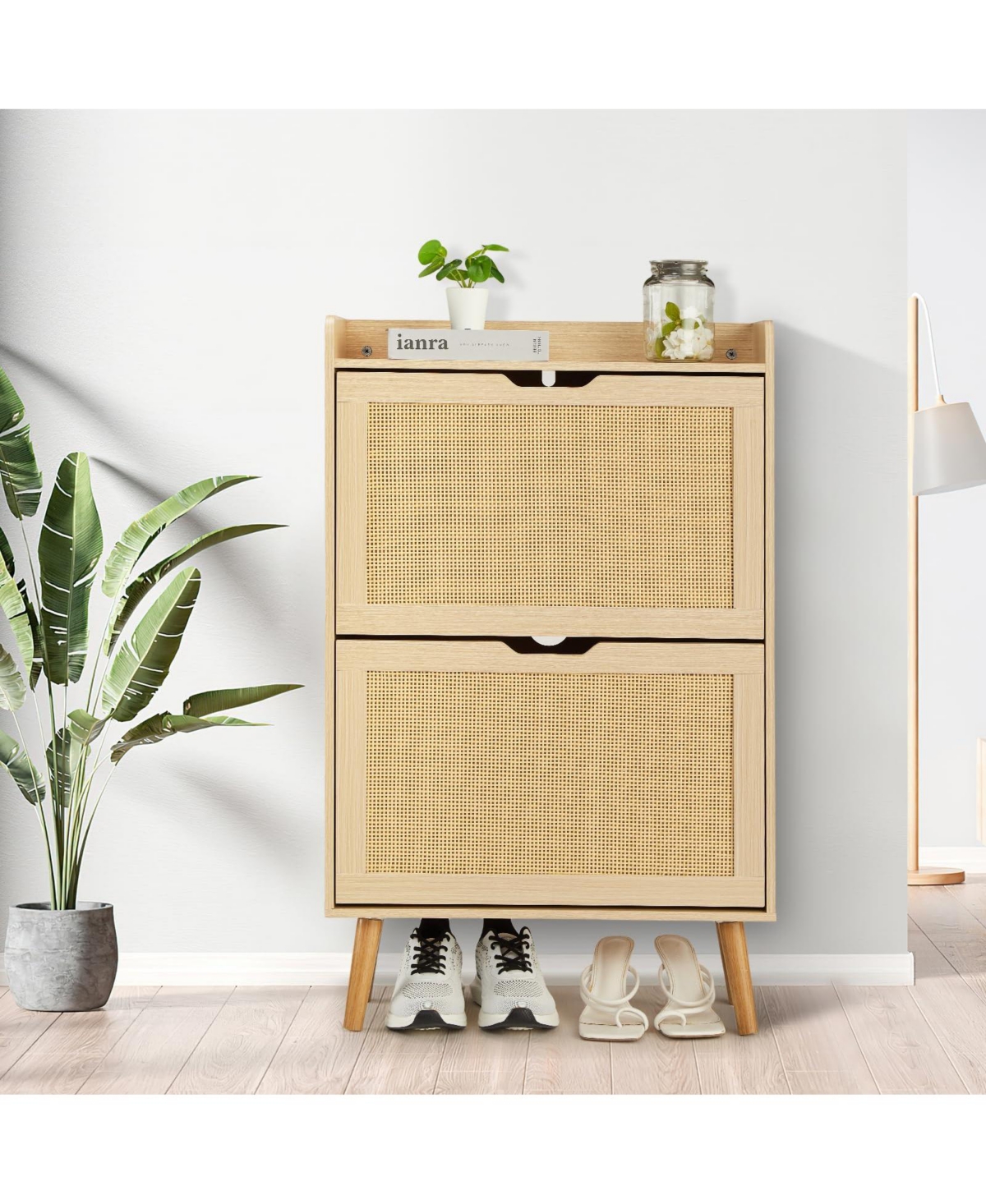 Click here for gaomon Narrow Odor-Resistant Mdf Shoe Cabinet with... prices