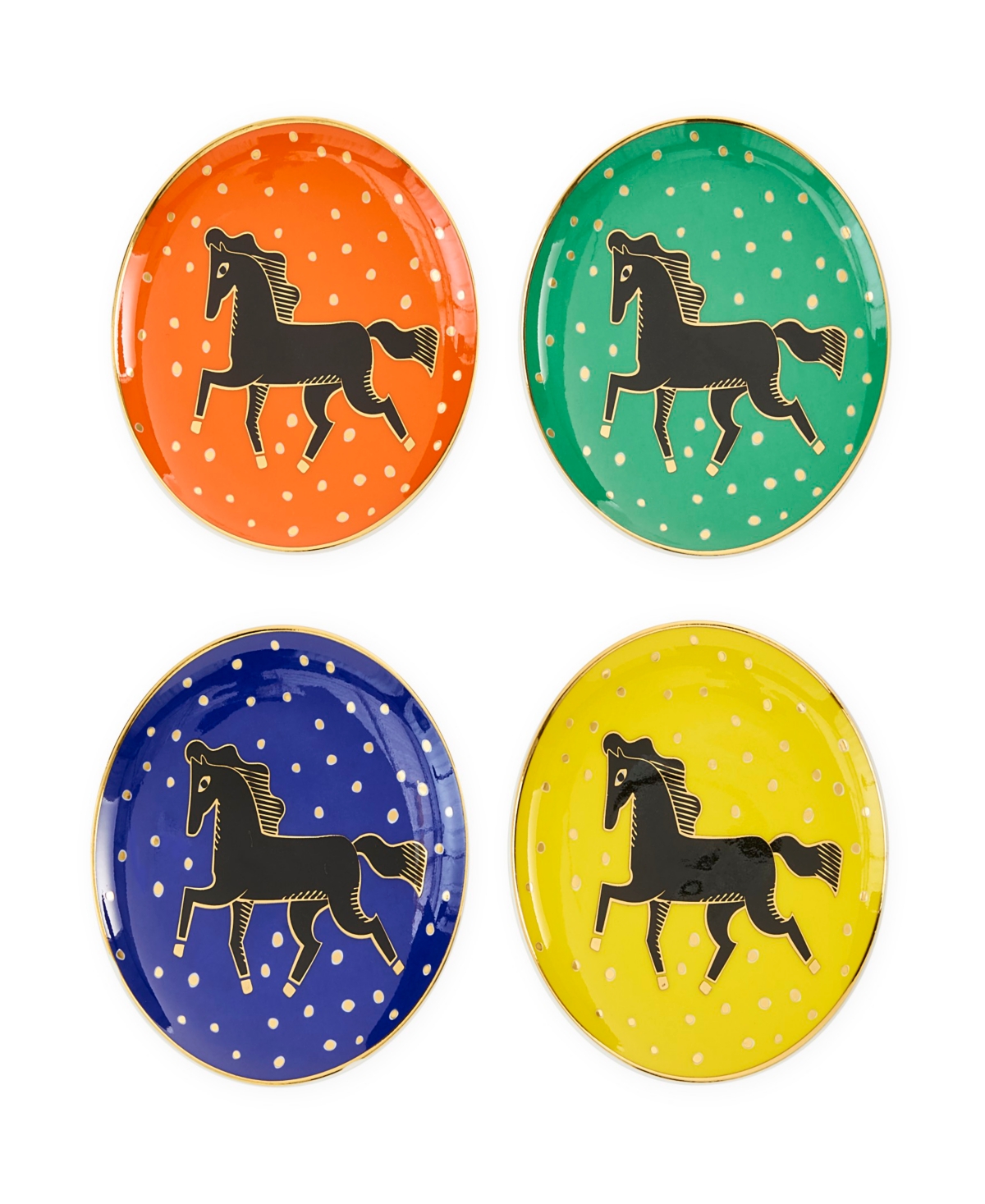 Click here for Jonathan Adler Cheval Coasters  Set of 4 - Multi prices