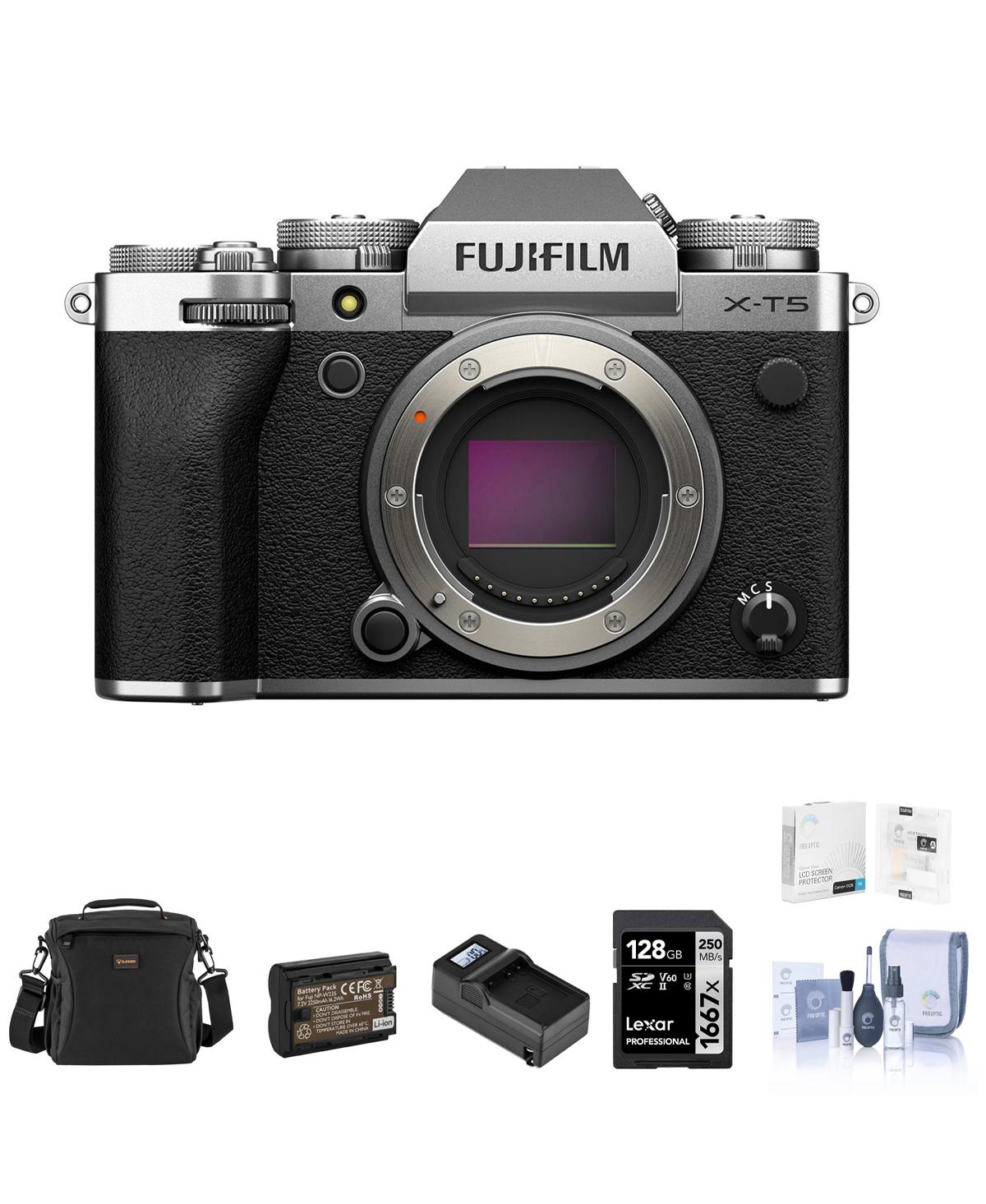 Click here for Fujifilm X-T5 Mirrorless Camera  Silver Bundle wit... prices