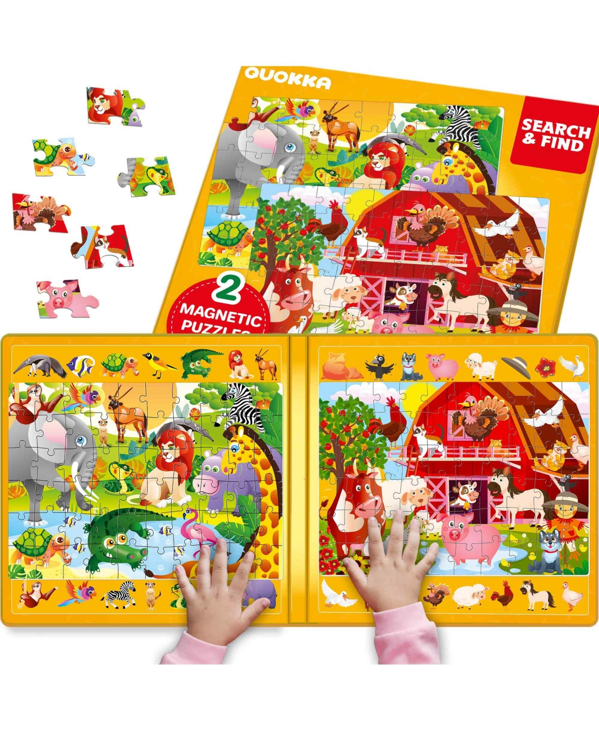 Click here for Quokka Magnetic Puzzles for Toddlers 3-5 –... prices