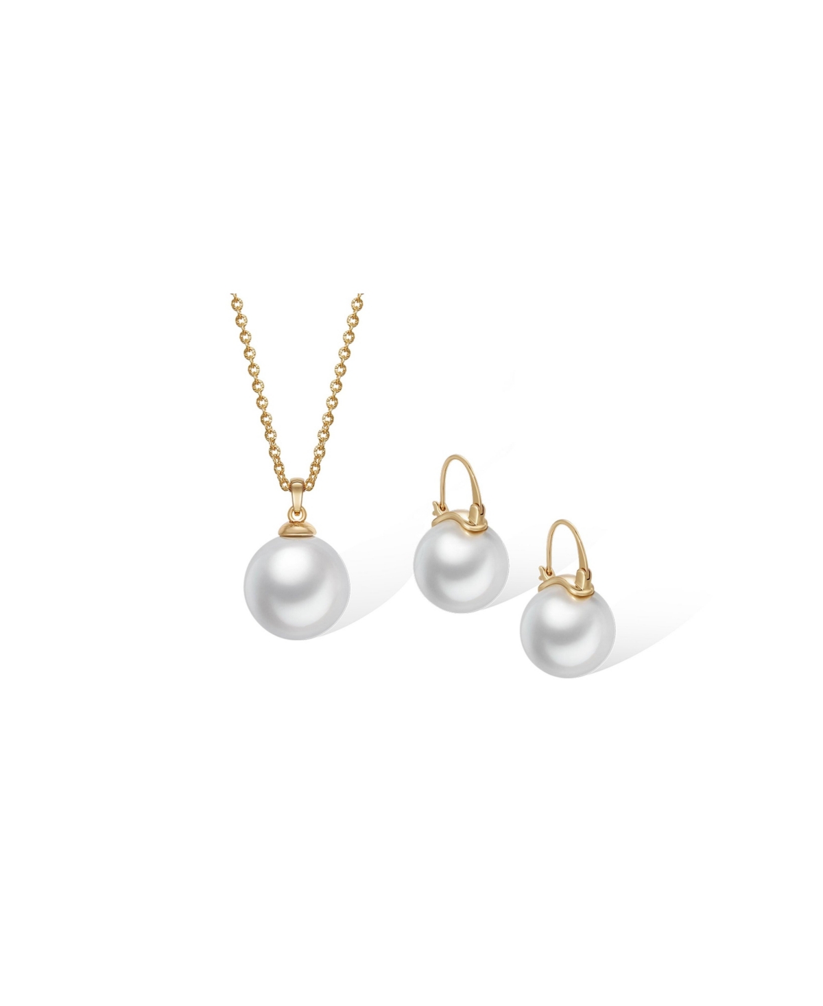 Click here for Retro Chic Retro Pearl Set - White prices