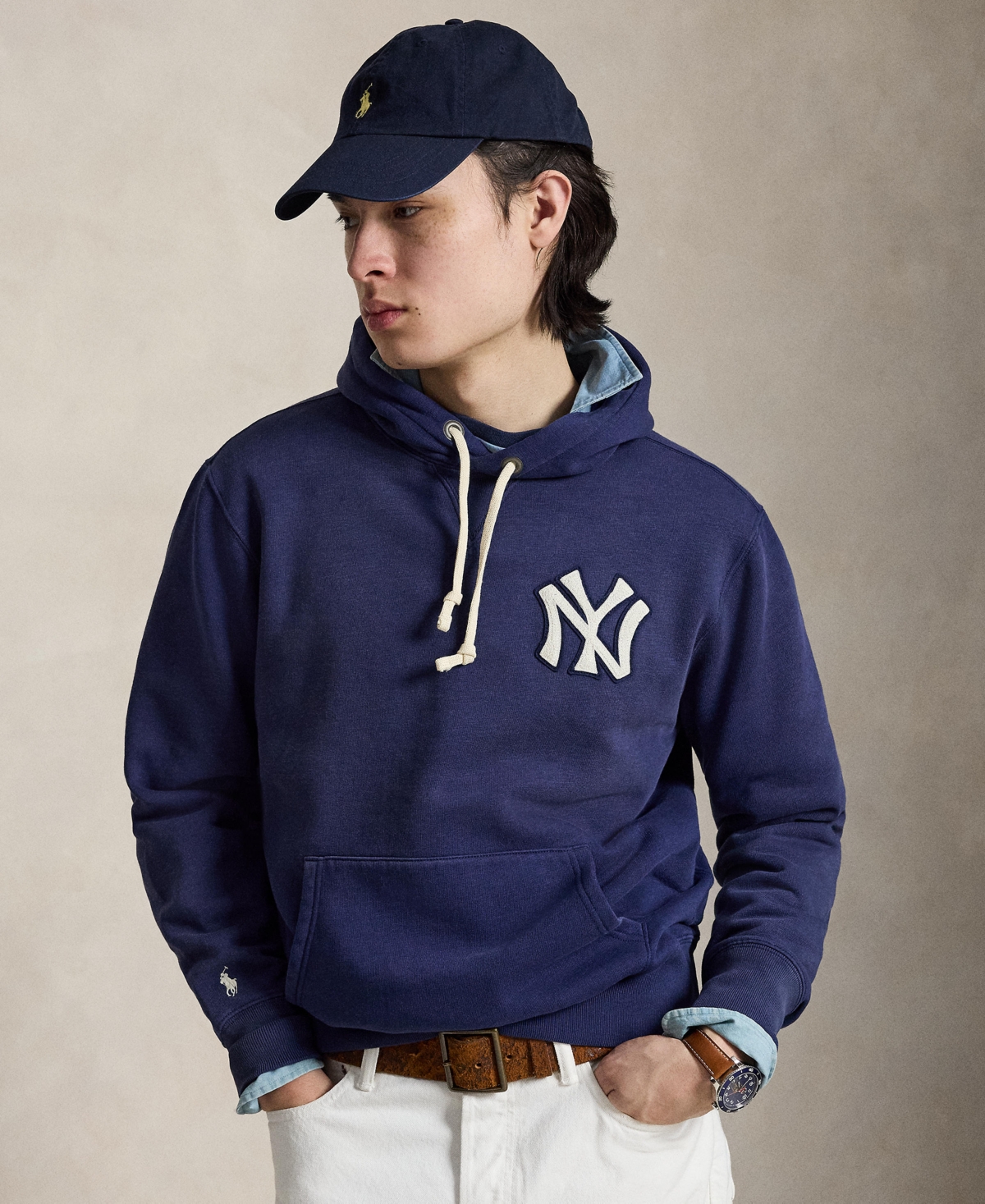 Click here for Polo Ralph Lauren Mens Yankees Logo Fleece Hoodie... prices