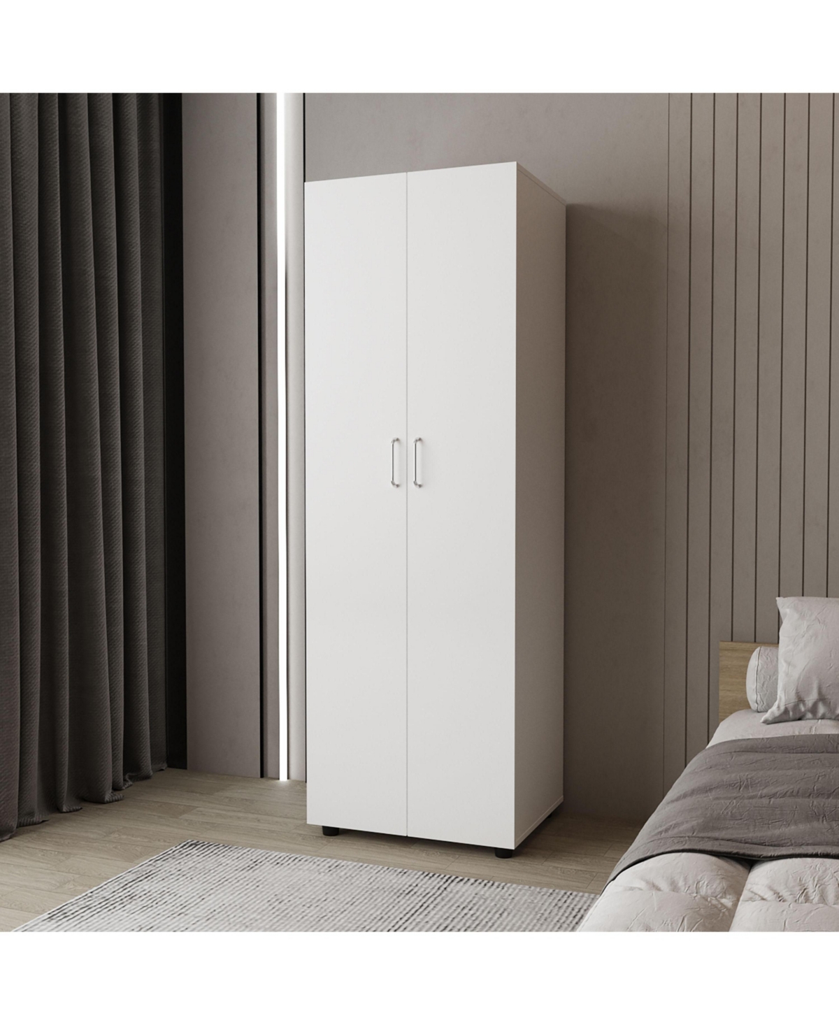 Click here for flynama Pisinemo Armoire with Two Doors and Hangin... prices