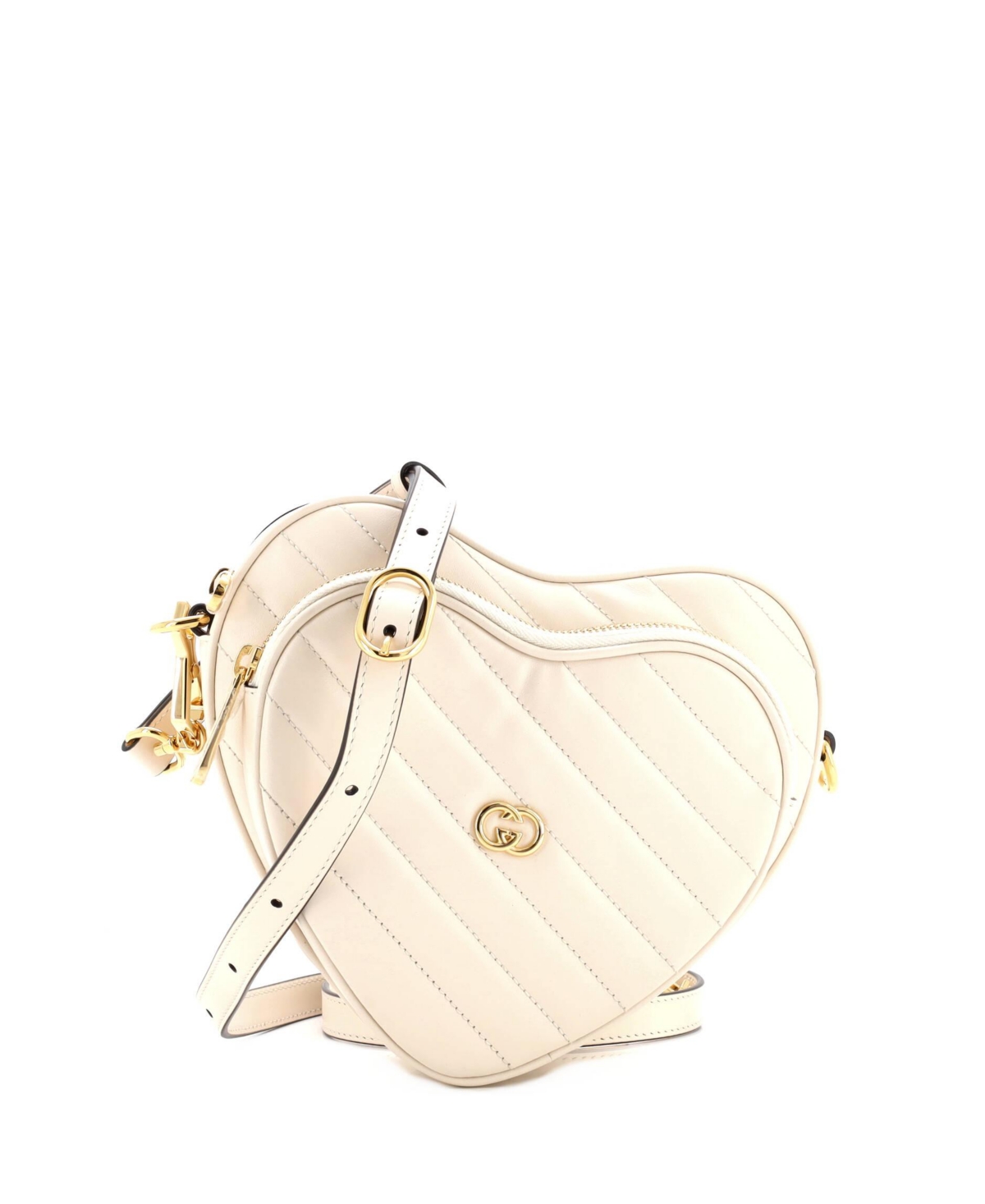 Click here for Pre-Owned Gucci Mini Interlocking G Heart Shoulder... prices