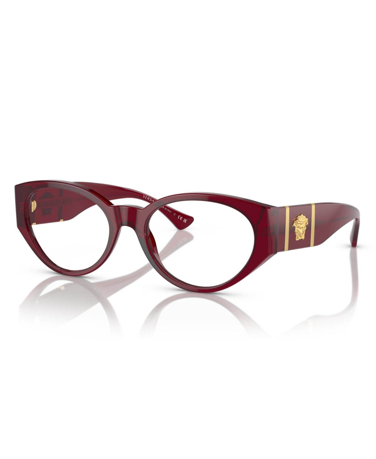 Click here for Versace Womens Round Eyeglasses  VE3345 - Bordeaux... prices
