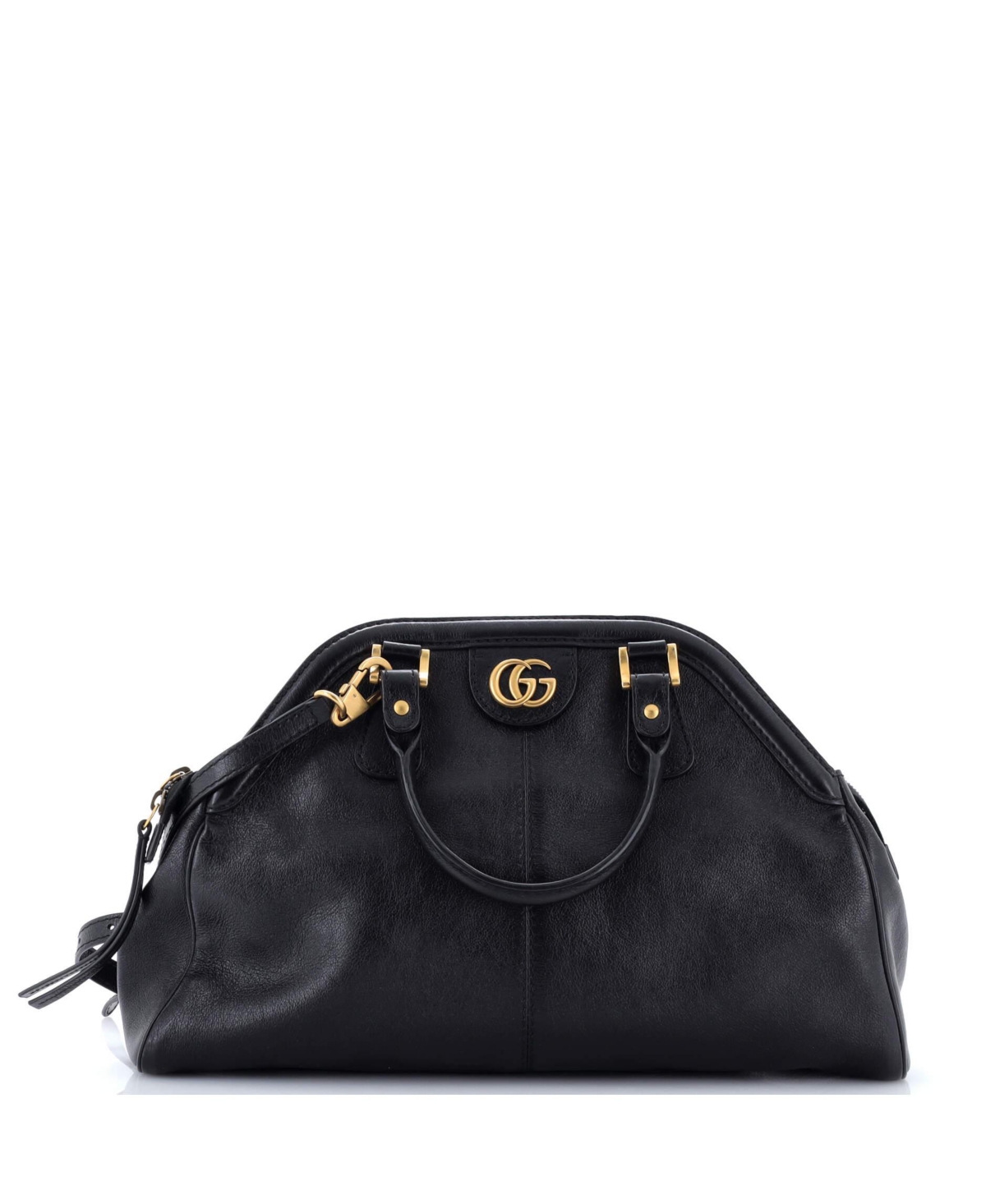Click here for Pre-Owned Gucci Medium Re(Belle) Top Handle Bag Le... prices