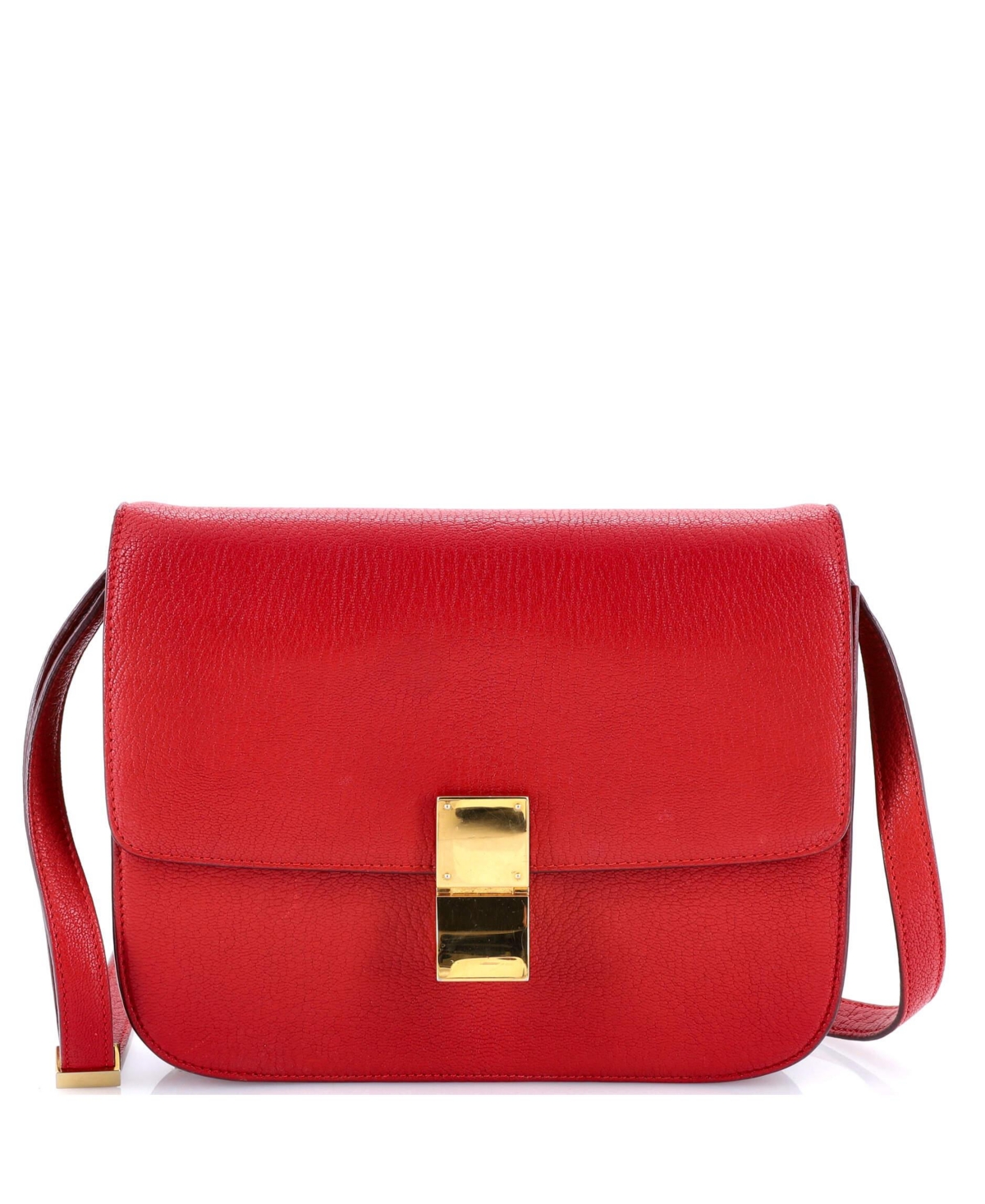 Click here for Pre-Owned Celine Medium Classic Box Bag Grainy Lea... prices