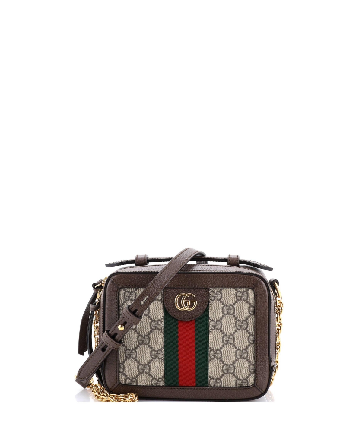 Click here for Pre-Owned Gucci Mini Ophidia Zip Around Camera Bag... prices