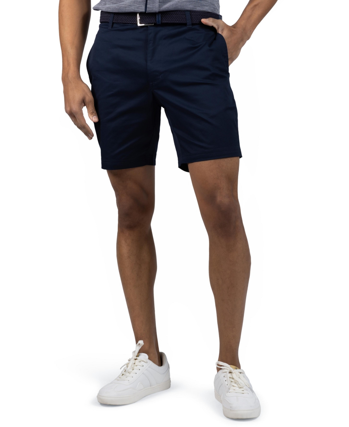 Click here for Tailorbyrd Mens Solid Shorts - Navy prices