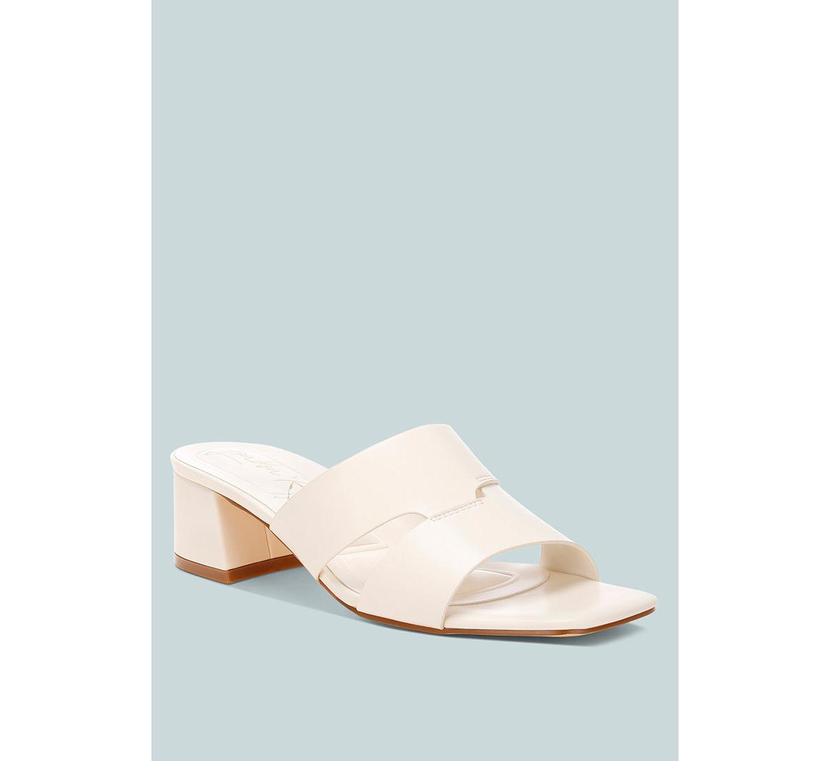 Click here for London Rag Womens Shulva Block Heel Slip Ons - Off... prices