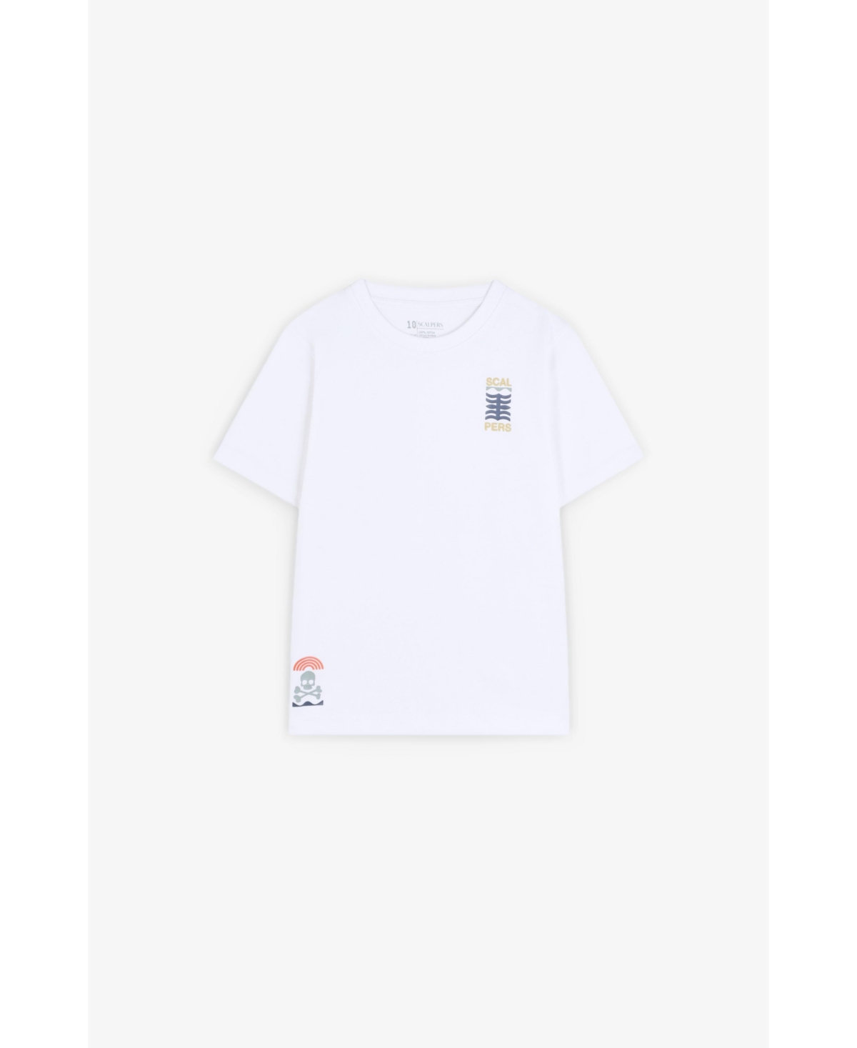 Click here for Scalpers Big Boys Graphictee T-shirts - White prices