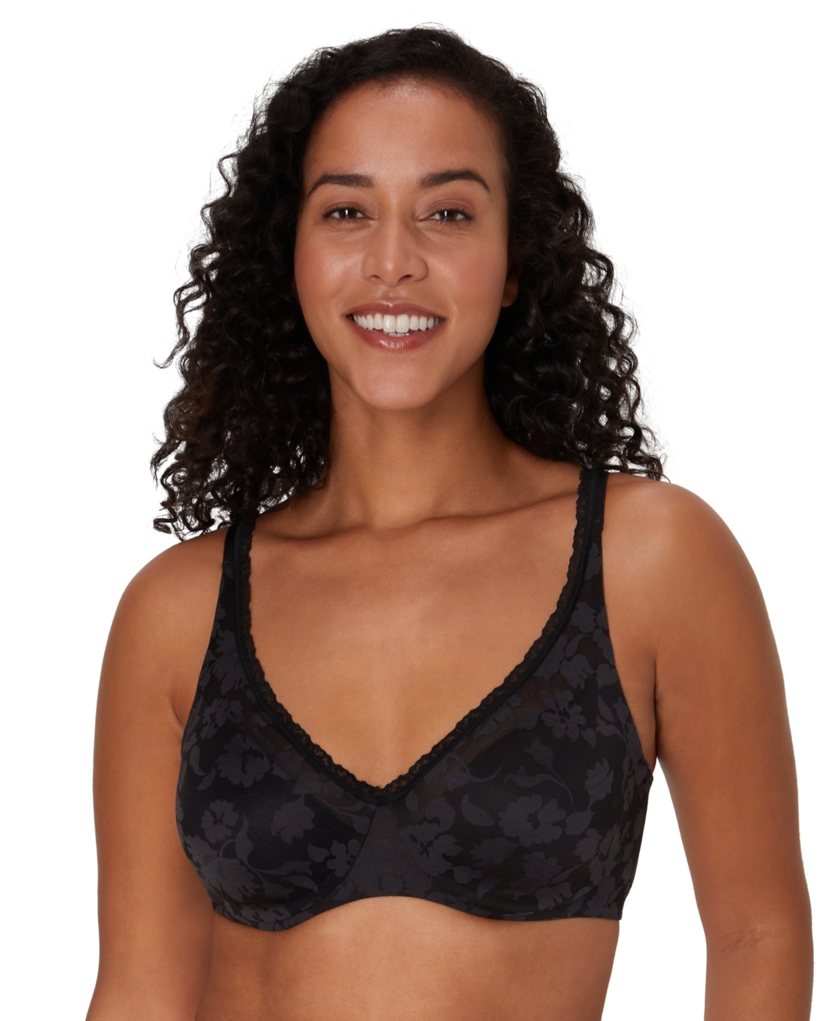 Click here for Bali Passion for Comfort Smooth Lace Underwire Bra... prices