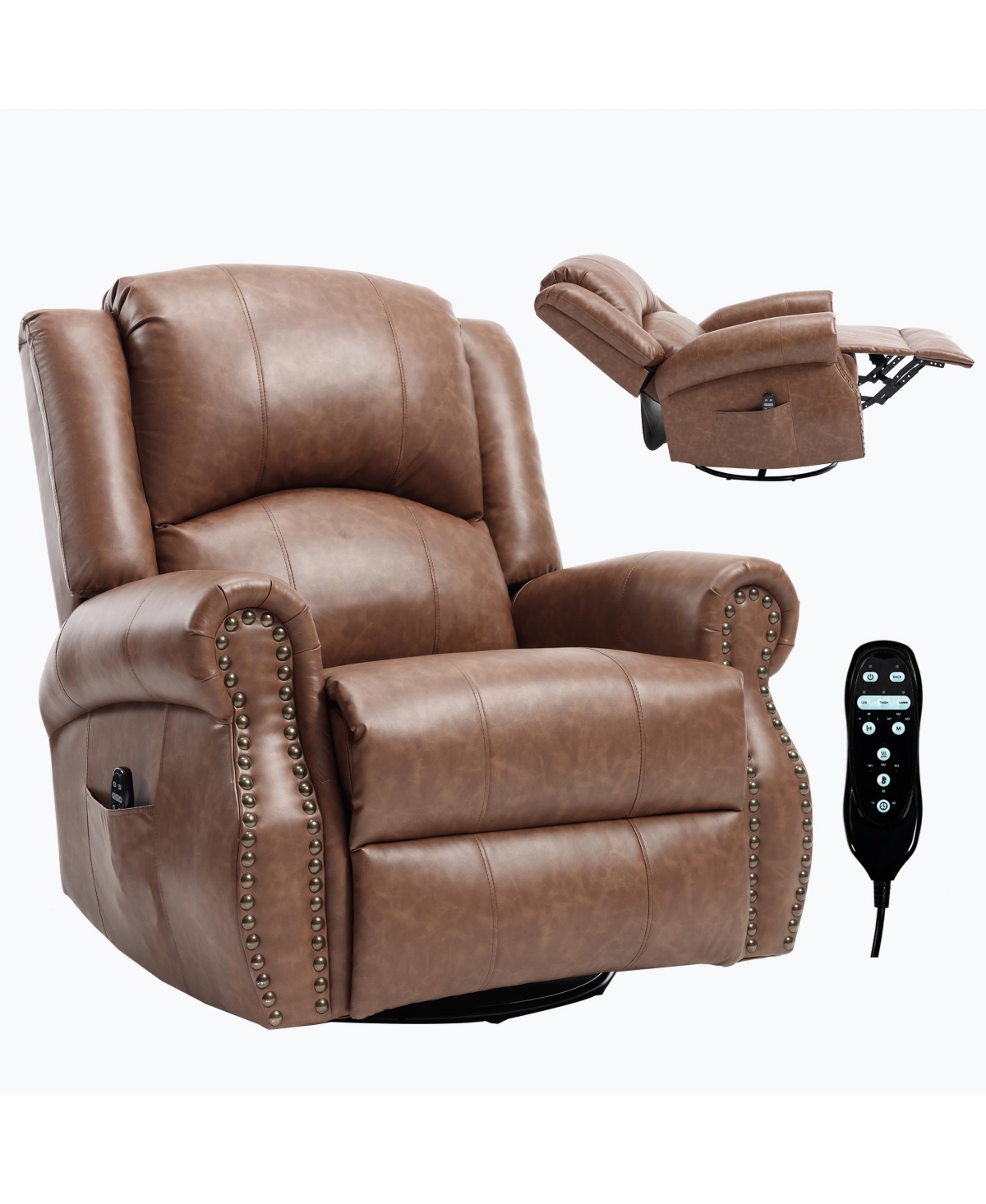 Click here for Sumyeg Recliner Chair with Heat Massage Manual Roc... prices