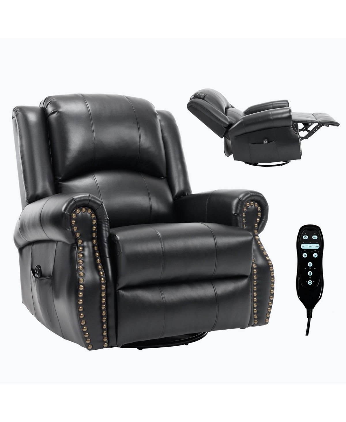 Click here for Sumyeg Recliner Chair with Heat Massage Manual Roc... prices