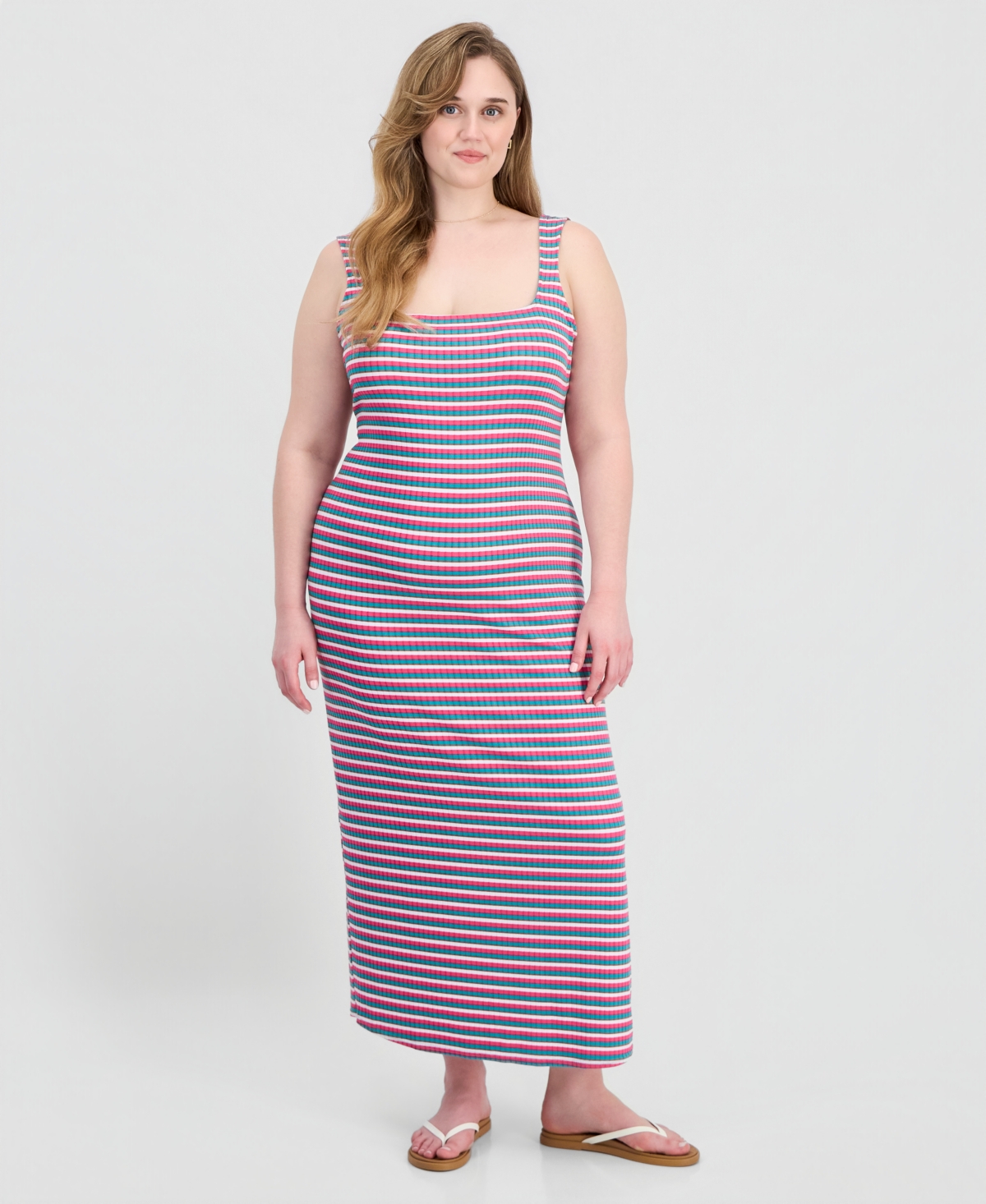 Click here for Full Circle Trends Trendy Plus Size Printed Ribbed... prices