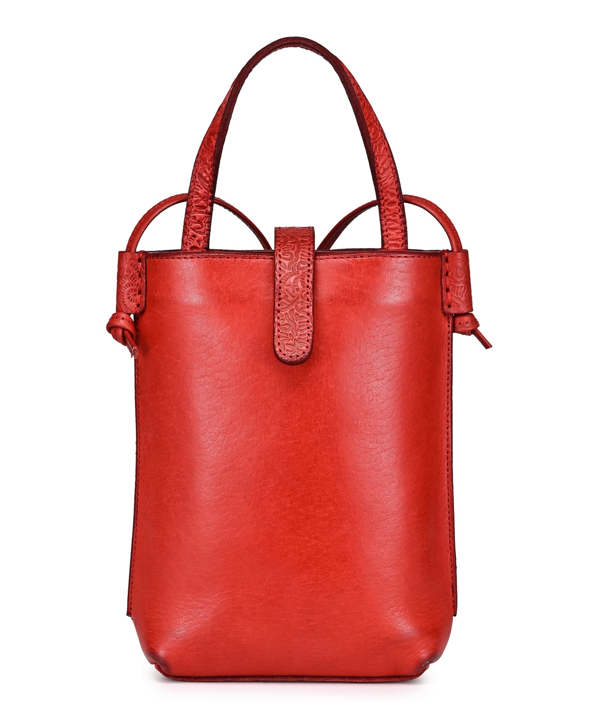 Click here for Old Trend Wishbone Mini Crossbody Bag - Ruby Red prices