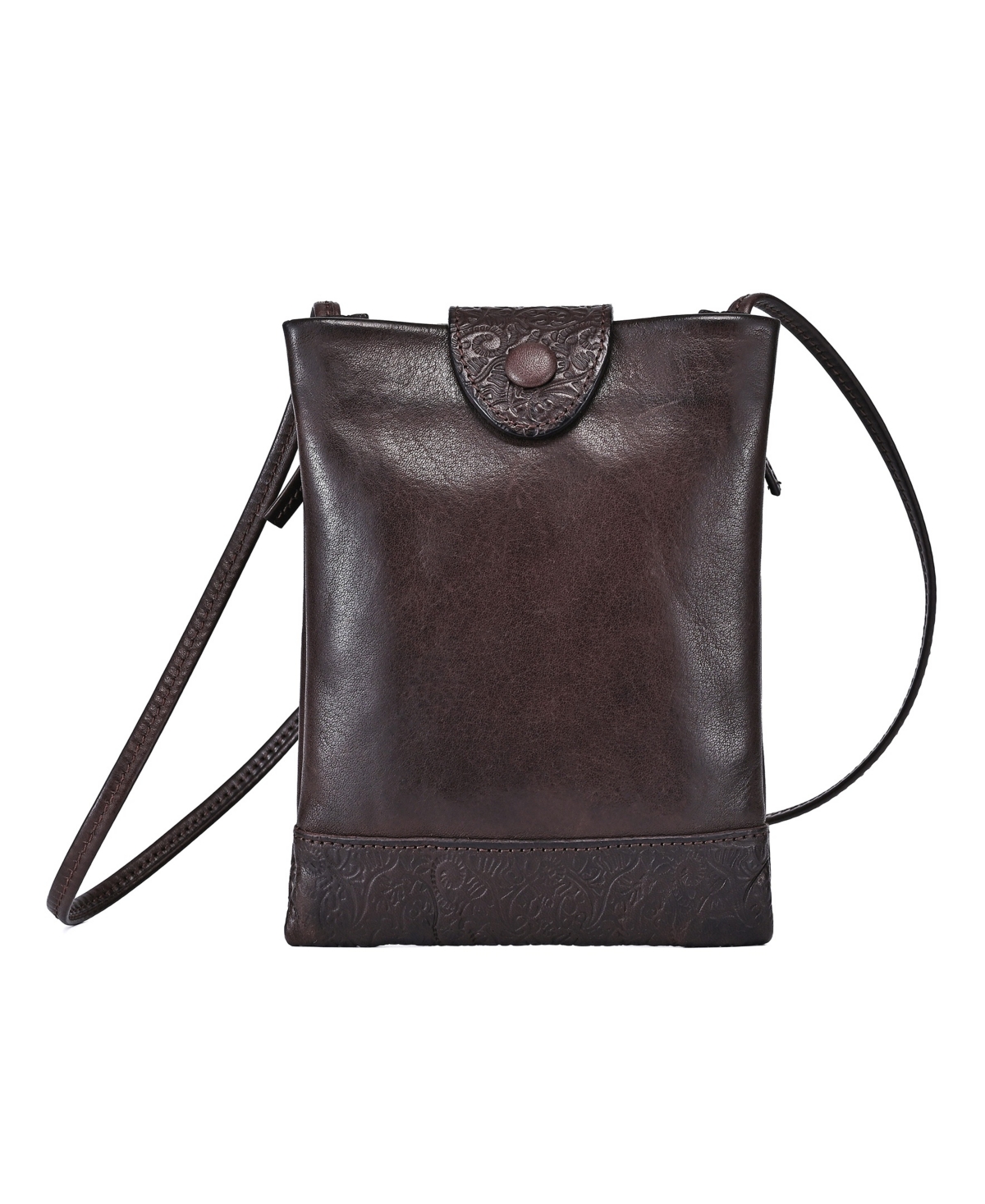 Click here for Old Trend Lily Mini Crossbody Bag - Coffee Brown prices