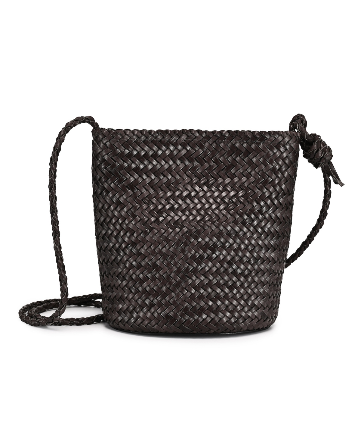 Click here for Old Trend Reed Handwoven Mini Crossbody Bag - Ston... prices