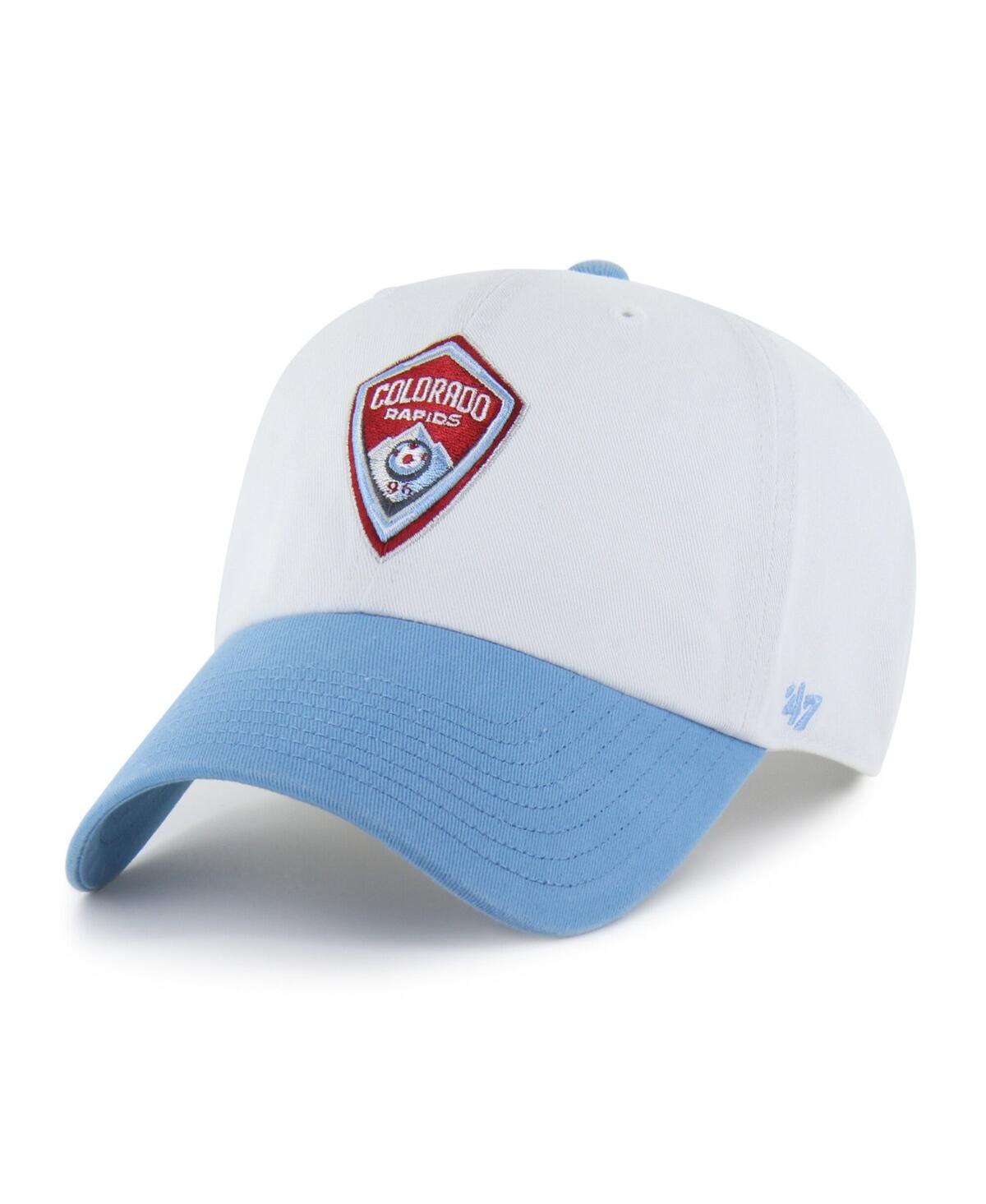 Click here for 47 Brand Mens White Colorado Rapids Two-Tone Clean... prices