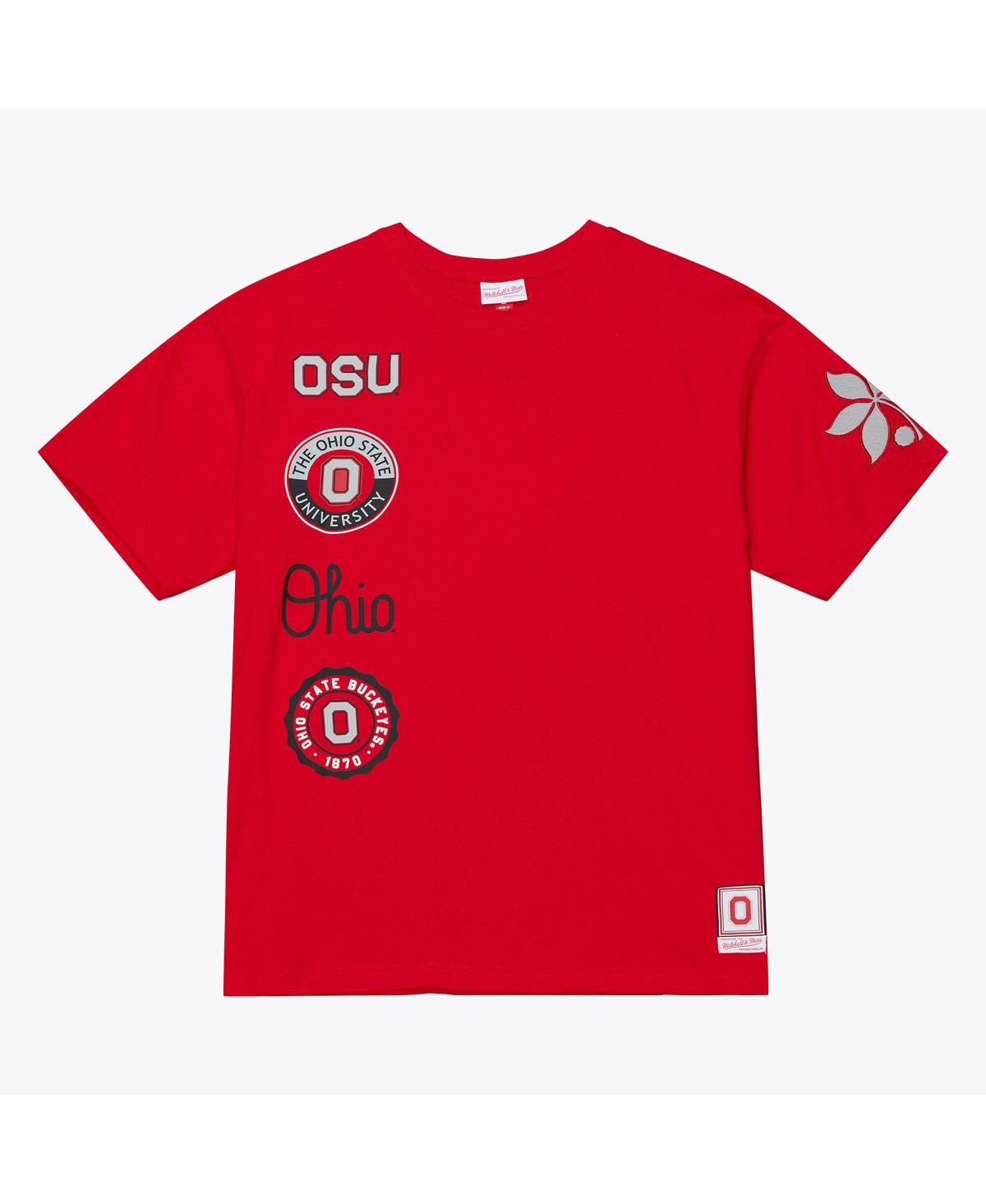 Click here for Mitchell & Ness Mens Scarlet Ohio State Buckeyes D... prices