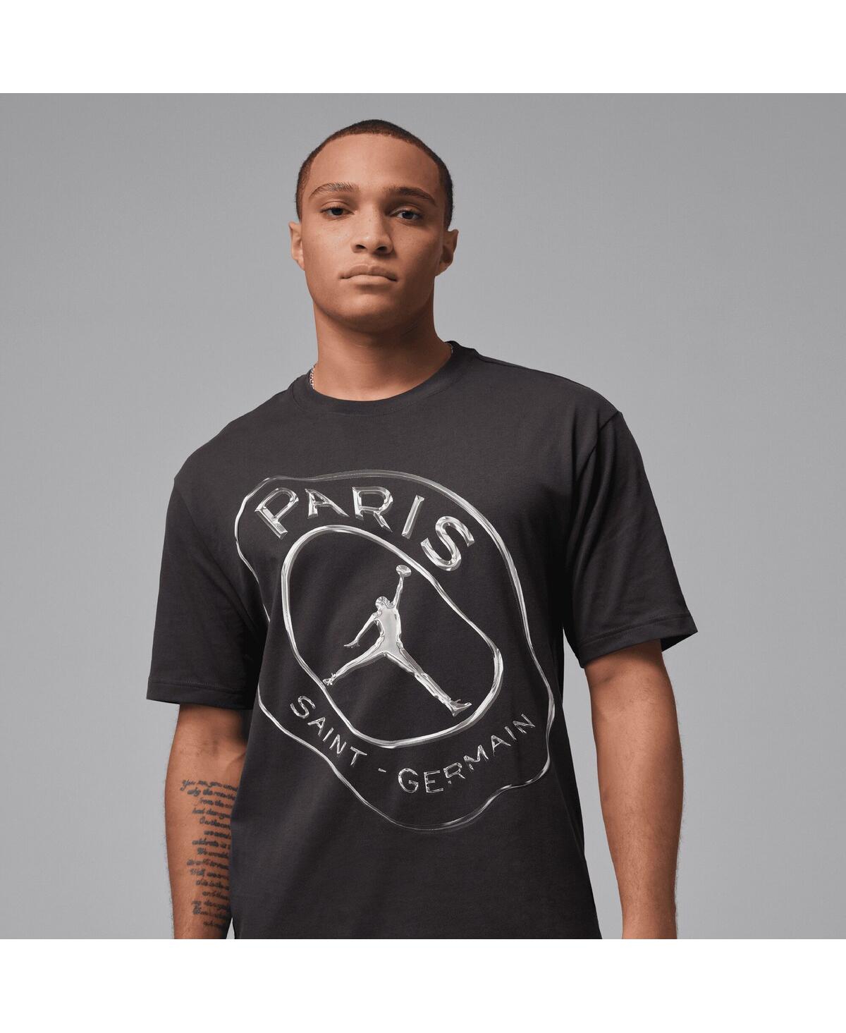 Click here for Jordan Mens Black Paris Saint-Germain Practice T-S... prices