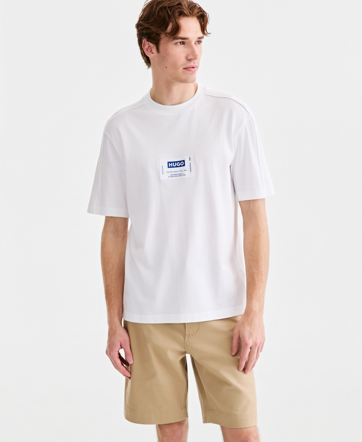 Click here for Hugo by Hugo Boss Mens Nromo T-Shirt - White prices