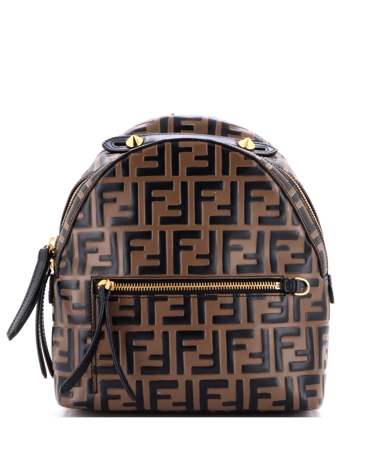 Click here for Pre-Owned Fendi Mini By The Way Backpack Zucca Emb... prices