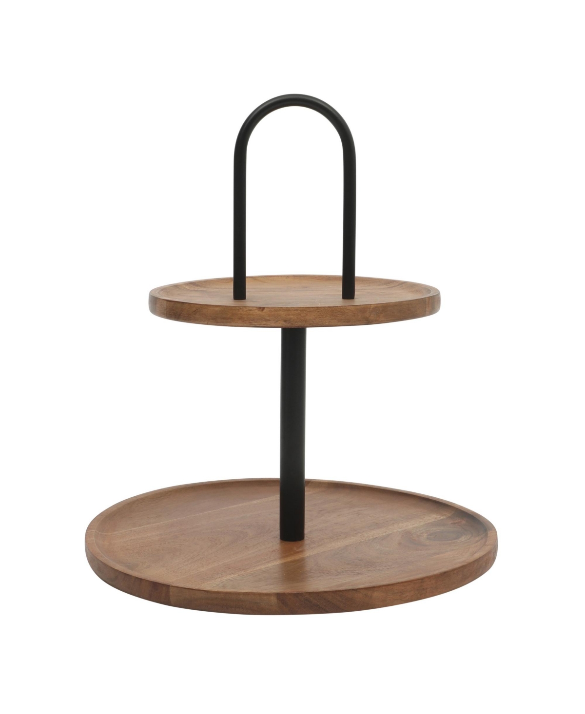 Click here for Gibson Home Gracious Dining 2-Tier Round Acacia Wo... prices