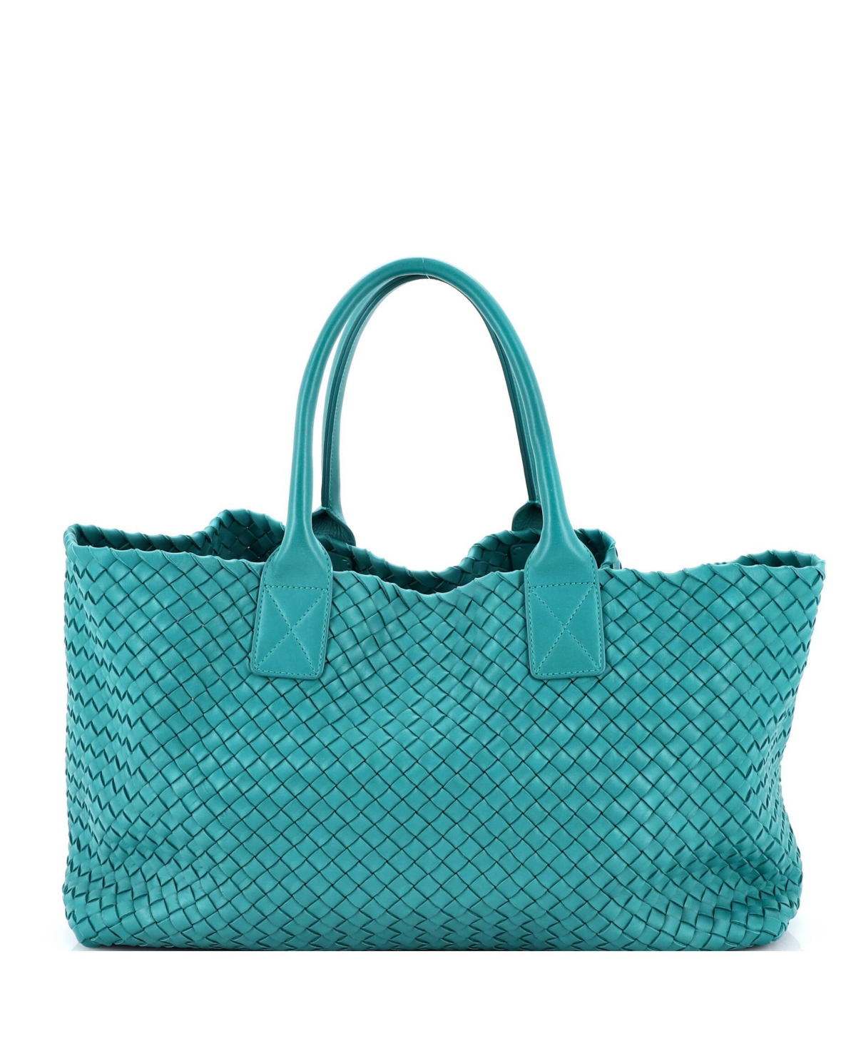 Click here for Pre-Owned Bottega Veneta Medium Cabat Tote Intrecc... prices